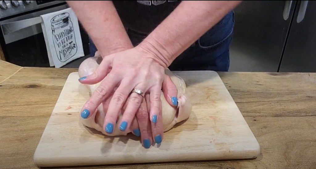 Lighted Up Spatchcock Chicken – Cooking My Butt Off